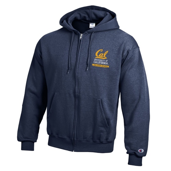 Clayson | Sweaters | Uc Berkeley Cal Golden Bears Zip Hoodie Sweater ...